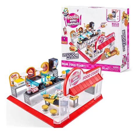 5 Surprise Foodie Brands Mini Food Court Playset De Zuru Co Meses