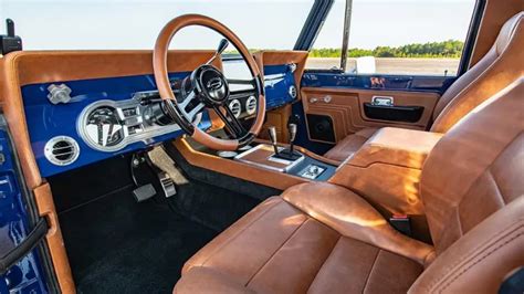 First Generation Ford Bronco Interior