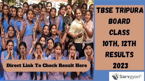 TBSE Tripura Board Class 10th 12th Results 2023 Result Direct Link