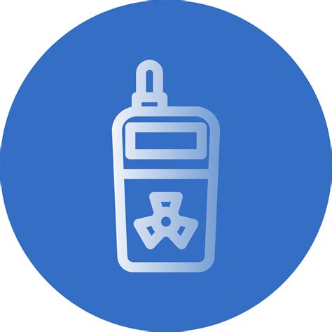 Radiation Detector Vector Icon Design 20138740 Vector Art At Vecteezy