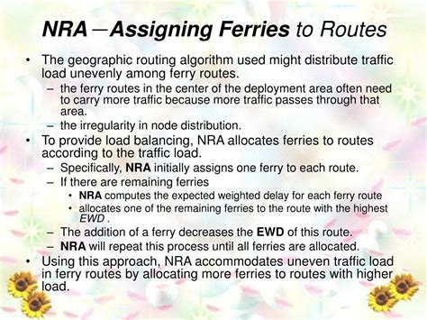 Ppt Controlling The Mobility Of Multiple Data Transport Ferries In A