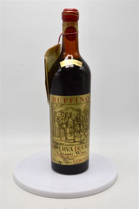 1961 Ruffino Chianti Classico Riserva Ducale Oro Wine Consigners Inc