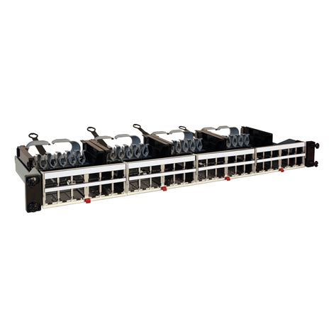 Flat Patch Panel To Be Equipped With Cassettes 48 Rj45 1u Standard Fixation 033684