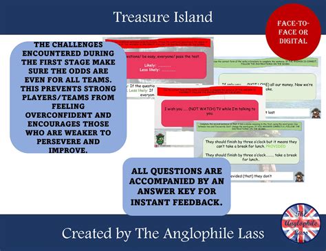 Treasure Island Conditional Sentences Ppt Pirate Game Plus Printables Made By Teachers