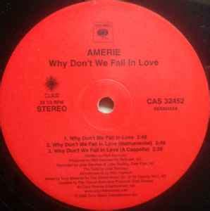 Amerie Why Don t We Fall In Love Vinyl ⅓ RPM more r Discogs