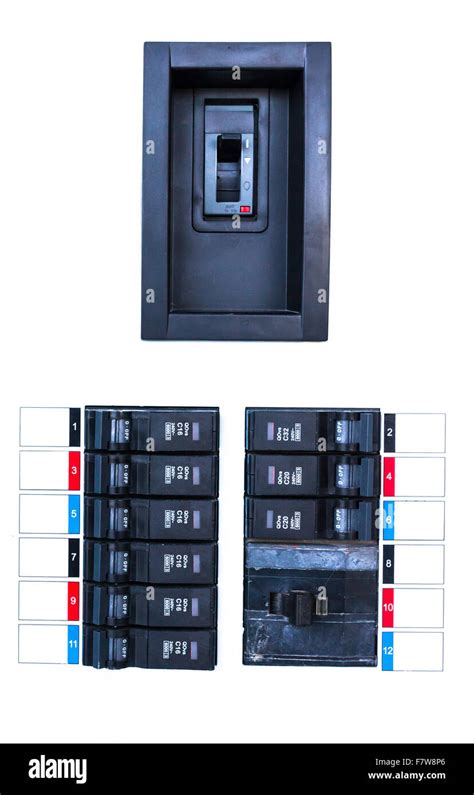 Electrical Panel At A Assembly Line Factory Controls And Switches