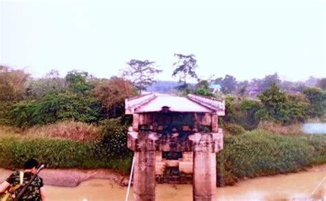 တနင်္သာရီ မောတောင်လမ်းတွင် လေကြောင်းတိုက်ခိုက်မှုကြောင့် တံတား ၁ စင်း ပ