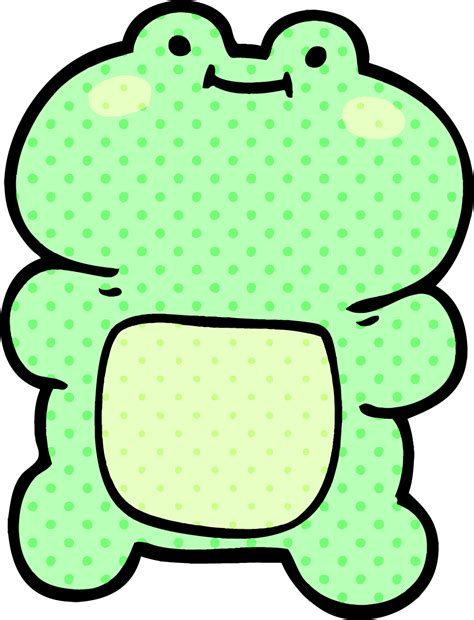 Cartoon Doodle Frog 12129513 Vector Art At Vecteezy