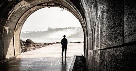 Exploring A Tunnel Deep Below Niagara Falls