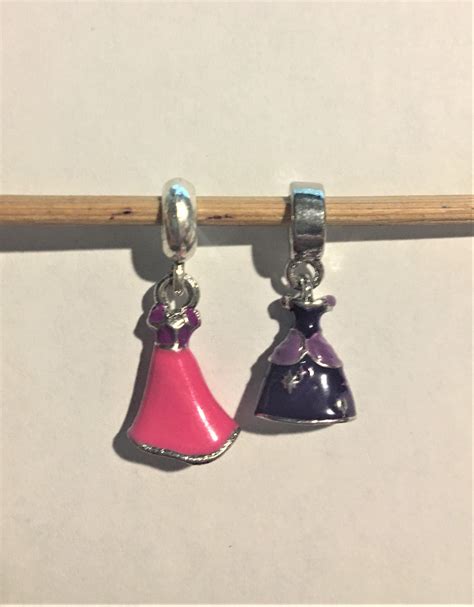 Princess Rapunzel Dress Gown Dangle Charm Fits Pandora Etsy