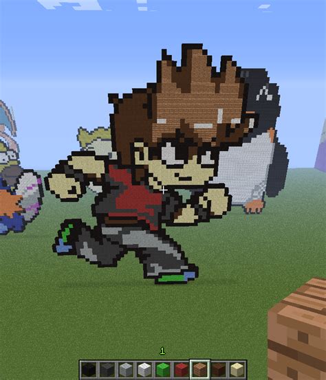 Scott Pilgrim Minecraft Pixel Art By Rest In Pixels On Deviantart