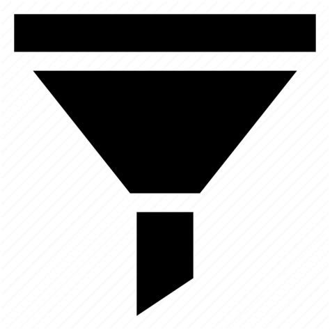 Data Funnel Filter Funnel Marketing Sales Funnel Icon