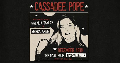 Cassadee Pope W Natalia Taylar And Sierra Annie The East Room