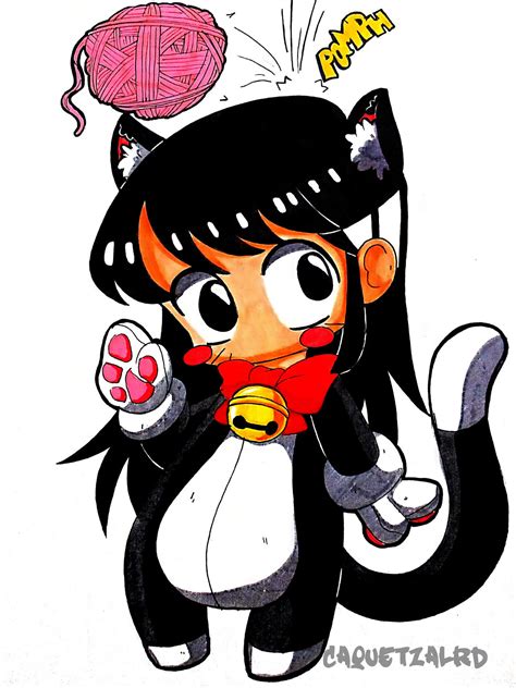 Komi Neko By Caquetzalrd On Deviantart