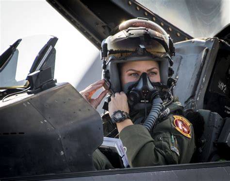 Air Forces 1st Female F 16 Viper Demo Team Commander Capt Zoe Kotnik