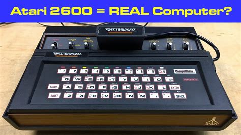 I Turned My Atari 2600 Into A Real Computer With A Spectravideo Compumate Youtube