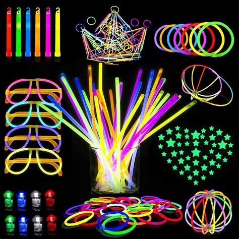 Braccialetti Luminosi Fluorescenti Starlight Fluorescenti 100pezzi