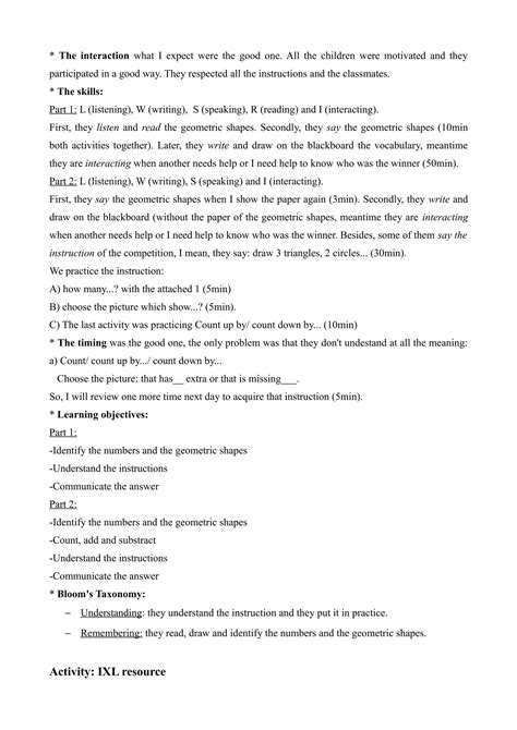 Final Clil Project Short Pdf