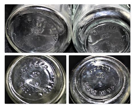 Vintage 1940s Glass Urine Specimen Bottles