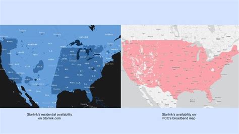SpaceX Explains Why Starlink Maps Don T Match FCC Broadband Maps