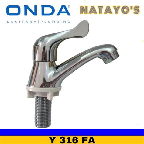 Promo Keran Kran Air Wastafel Cuci Tangan Onda Y 316 Fa 1 2 Diskon 17