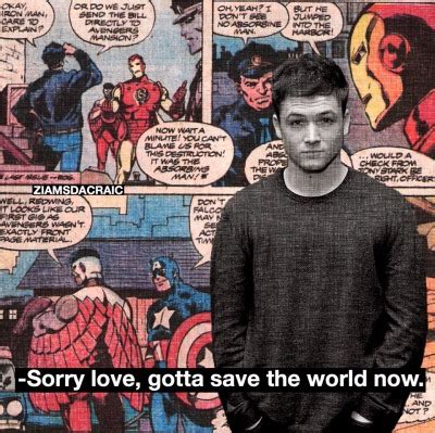 Eggsy Unwin Taron Egerton Comic Edits ZIAMSD Tumbex