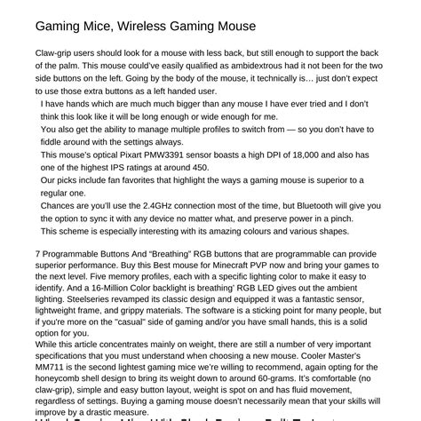 gaming mice wireless gaming mousecyoap pdf pdf docdroid