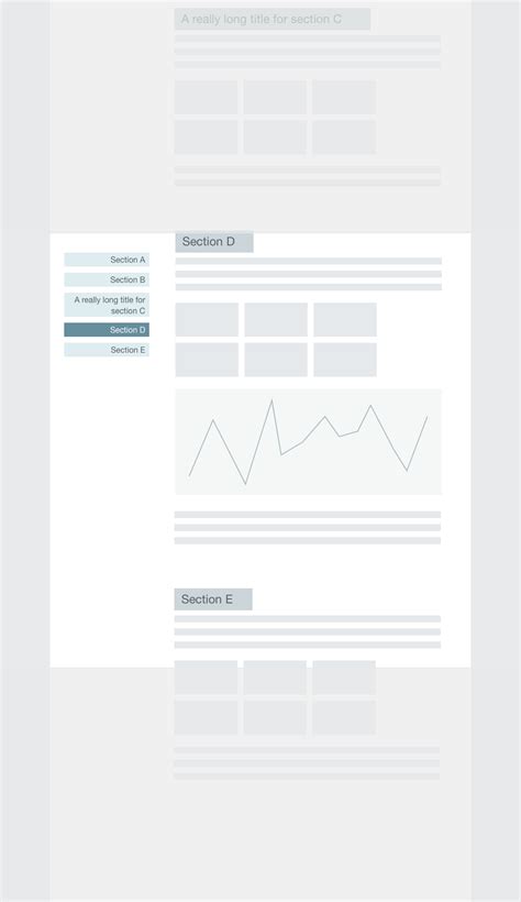 Usability Placement Of Anchor Link Buttons In A Page With A Lot Of Scrollable Content User