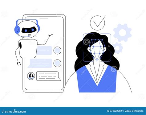 Affective Computing Abstract Concept Vector Illustration Stock