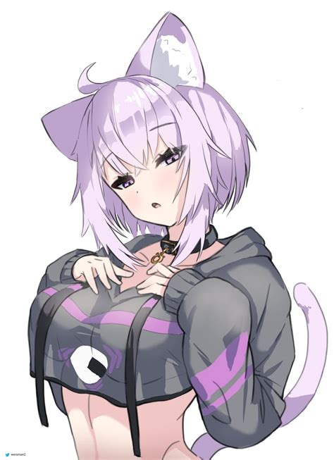Nekomata Okayu Hololive Drawn By Wersman Danbooru