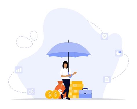 Premium Vector Asset Management Security Vector Illustration