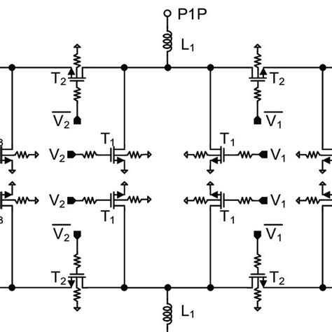 Schematic Of The Differential Two Way Power Divider Download