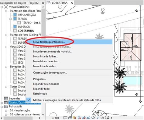 Autodesk Revit Como criar tabelas de vãos