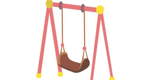 그네 놀이시설 놀이터 Png파일 관리인