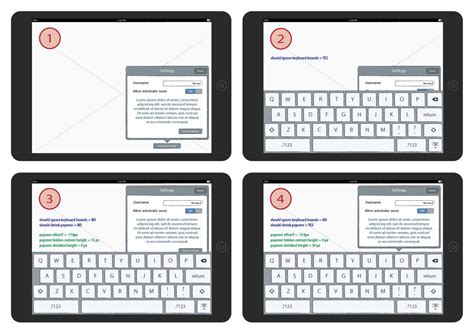 Position Of Popover When Keyboard Is Present Issue