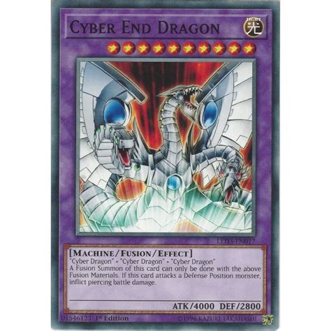 Yu Gi Oh Trading Card Game Yu Gi Oh Cyber End Dragon LED EN Common St Edition