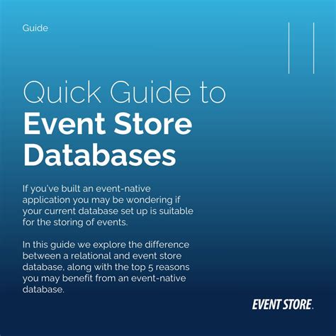 Event Store On Linkedin Eventstore Eventsourcing Eda Eventdrivenarchitecture…