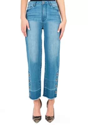 Standards And Practices Meryl Cropped Mom Jeans Belk