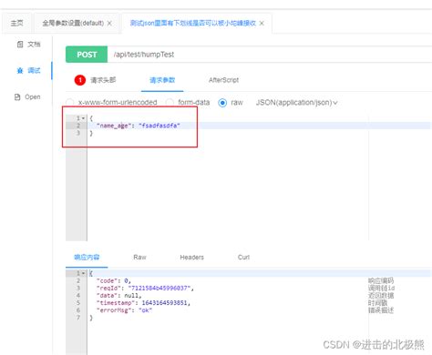 请求json里面参数有下划线，后端使用jsonproperty来接收post发送带下划线的参数实体接收的时候可以自动匹配上吗 Csdn博客