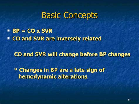 Advanced Hemodynamics Ppt