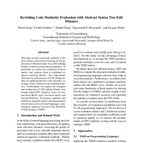 Revisiting Code Similarity Evaluation With Abstract Syntax Tree Edit