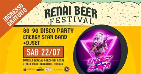 80 90 Disco Party Con ENERGY STAR BAND Renai Beer Festival 2023