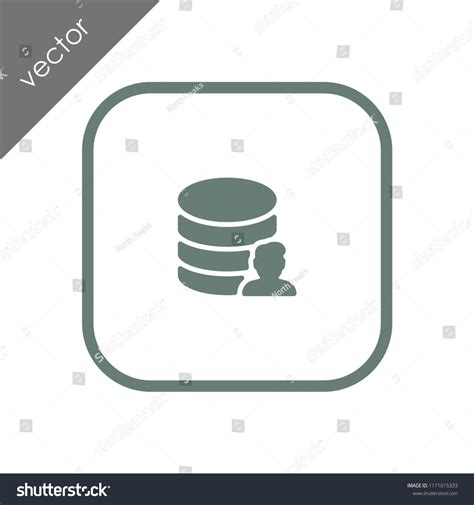 Server Administrator Icon Stock Vector Royalty Free 1171015333