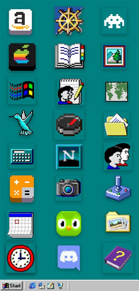 Windows 95 Icons