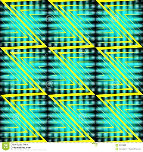 Seamless Geometric Pattern Abstract Minimalistic Wrapping Background Stock Vector