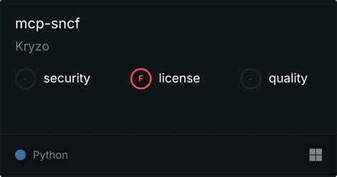 Score Sncf Api Mcp Server Glama