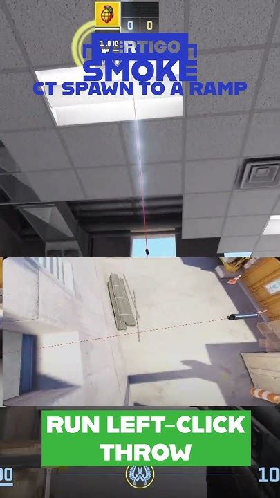 Vertigo Smoke Ct Spawn To A Ramp Cs2 Shorts Cs2 Cs2vertigo