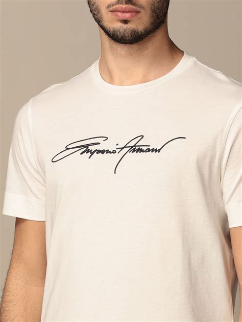엠포리오 아르마니emporio Armani 티셔츠 남성 화이트 Gigliocom에서 엠포리오 아르마니 티셔츠