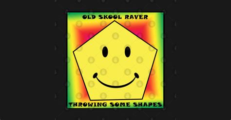 Old Skool Raver Rave T Shirt Teepublic