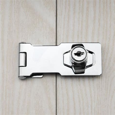Dsfsthjhn Combination Cupboard Twist Knob Mailbox Locking Hasp Double